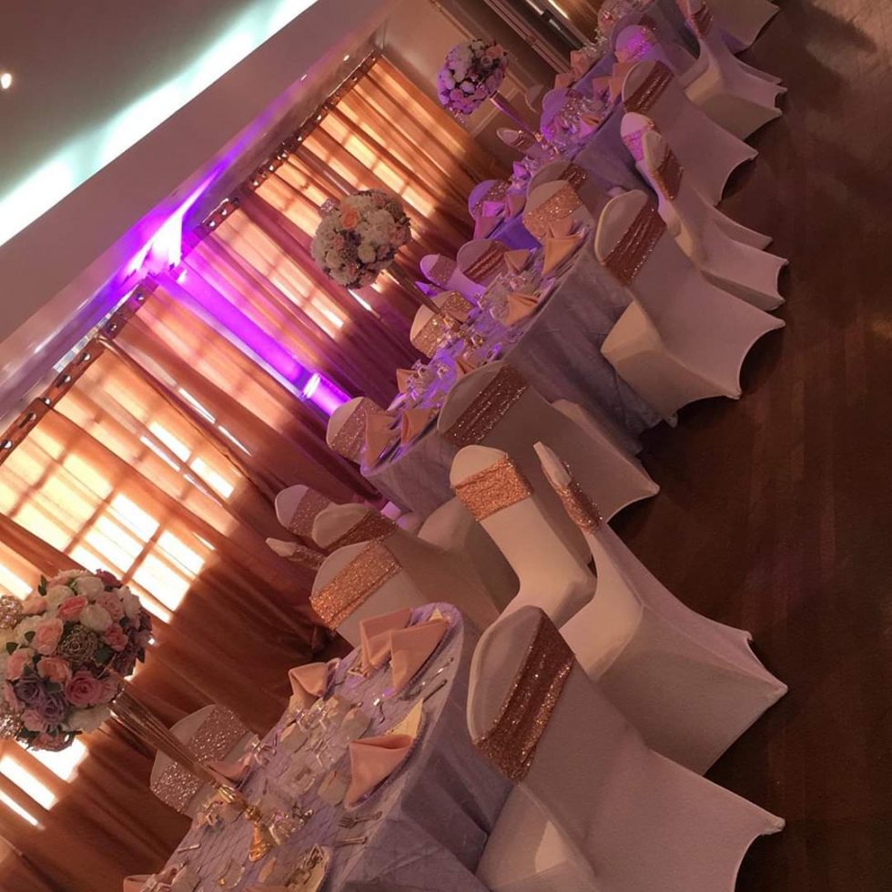 Wedding Rentals Trinidad - LED Tables-Chairs-Bars-Coolers- much more