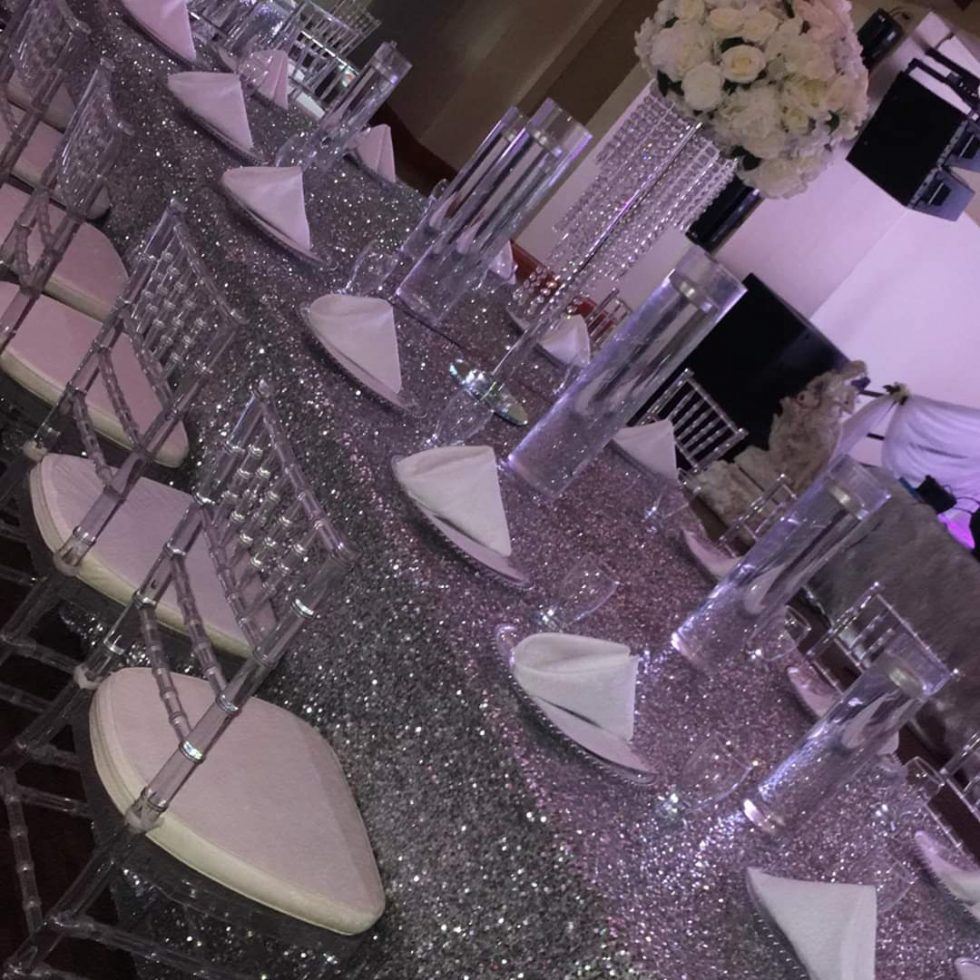Wedding Rentals Trinidad - LED Tables-Chairs-Bars-Coolers- much more